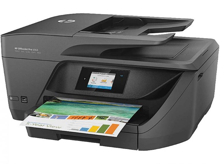HP OfficeJet Pro 6960 Πολυμηχάνημα | Printer Scanner Fax WiFi ...