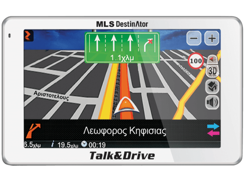 GPS ΠΛΟΗΓΟΣ MLS Destinator Talk & Drive W500 GR+CY | mediamarkt | 69€