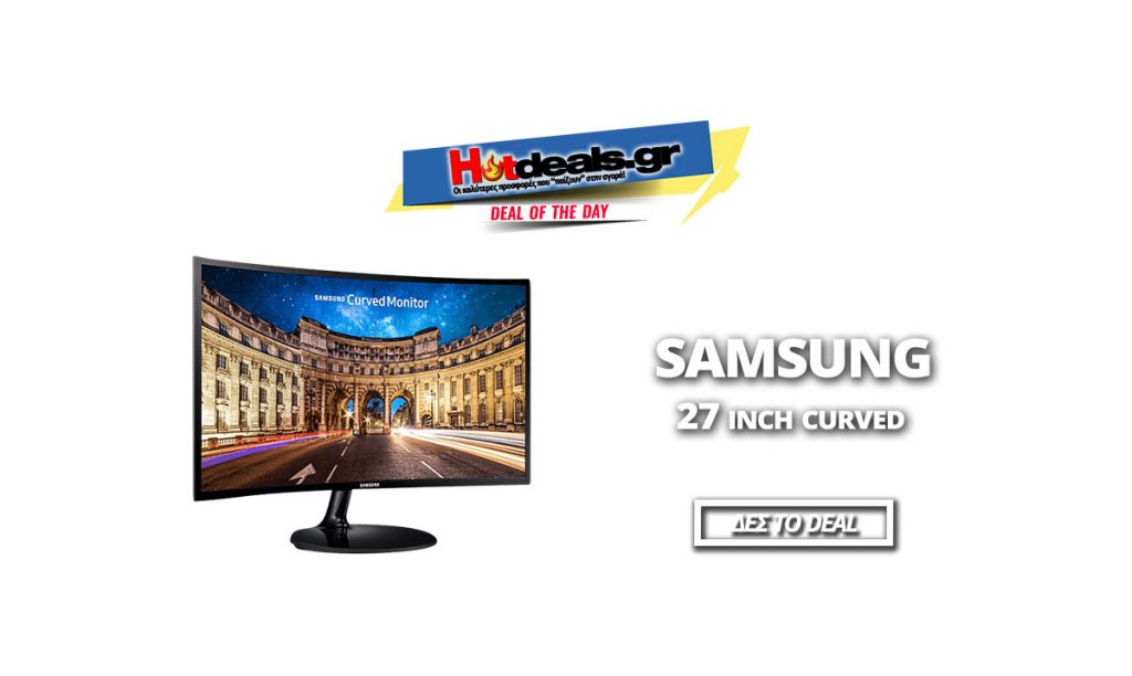 SAMSUNG LC27F390 – 27″ Full HD | FreeSync – Curved – VA panel | 199€