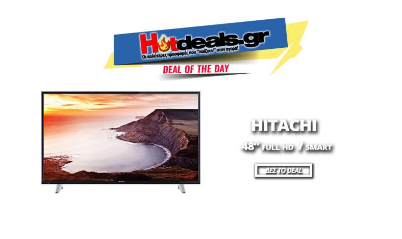 Hitachi 48″ Full HD Τηλεόραση Smart TV 48HB6W62 | Τηλεοράσεις Public | 299€