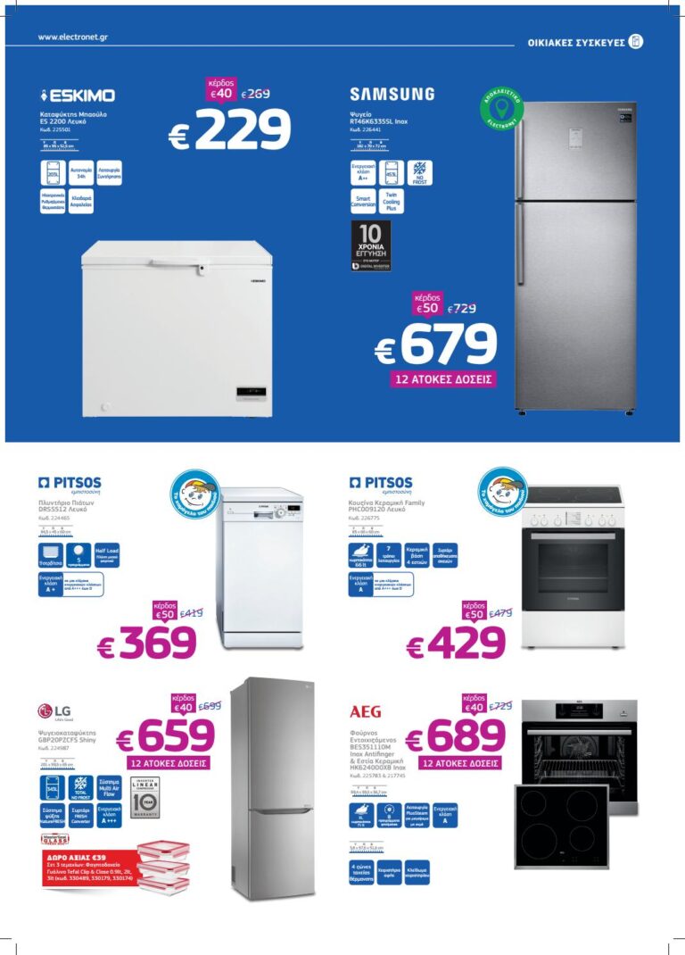 Electronet Φυλλάδιο Ιανουάριος 2024 Προσφορές